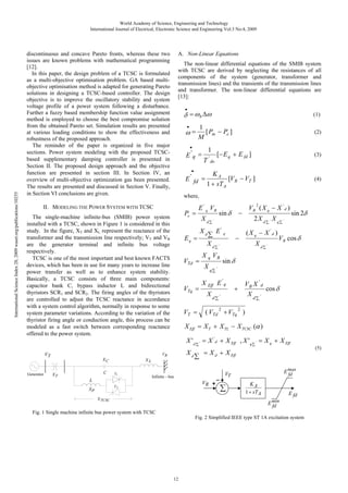 Multi objective-optimization-with-fuzzy-based-ranking-for-tcsc-supplementary-controller-to ...