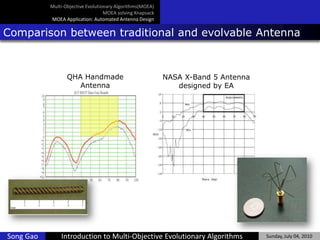 Multi-Objective Evolutionary Algorithms | PPTX