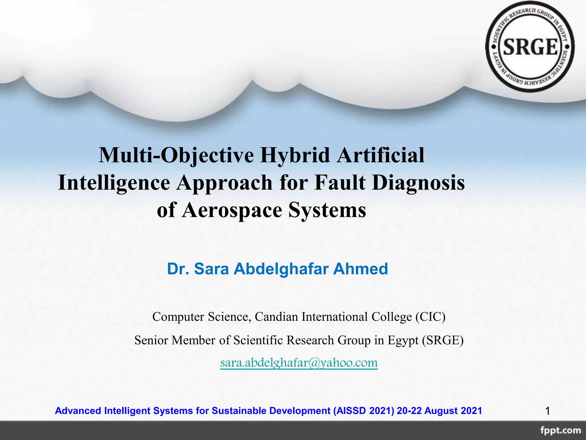 Multi objective hybrid artificial intelligence approach for fault ...