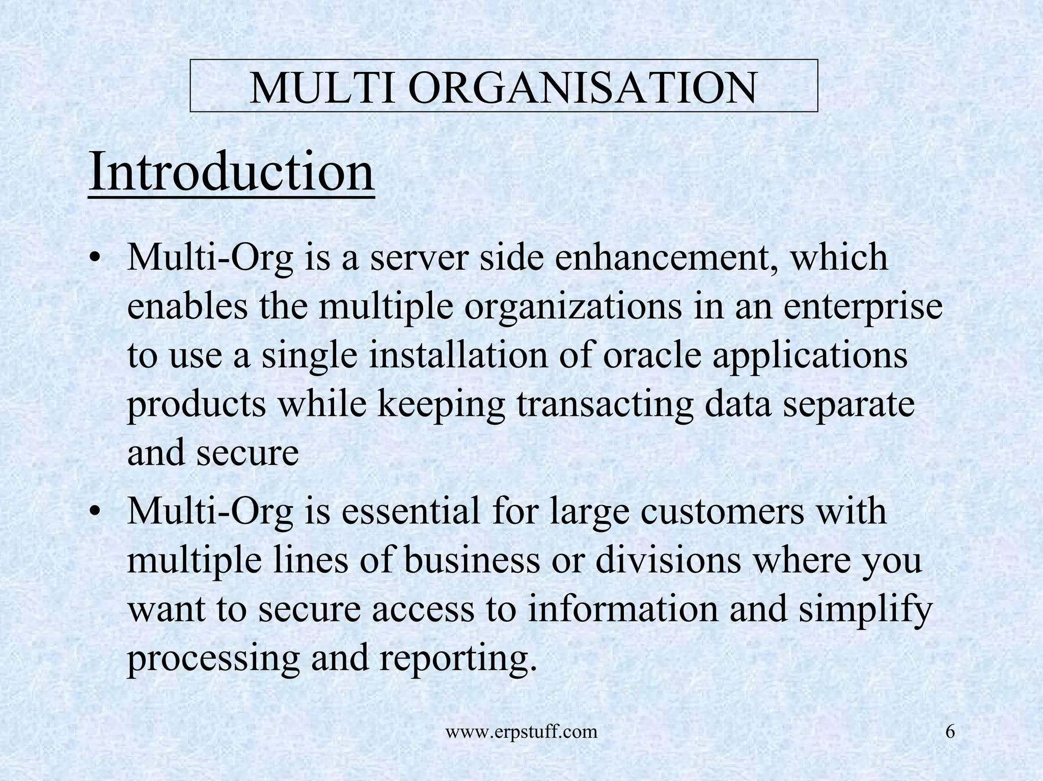 Multi org-r12 | PDF