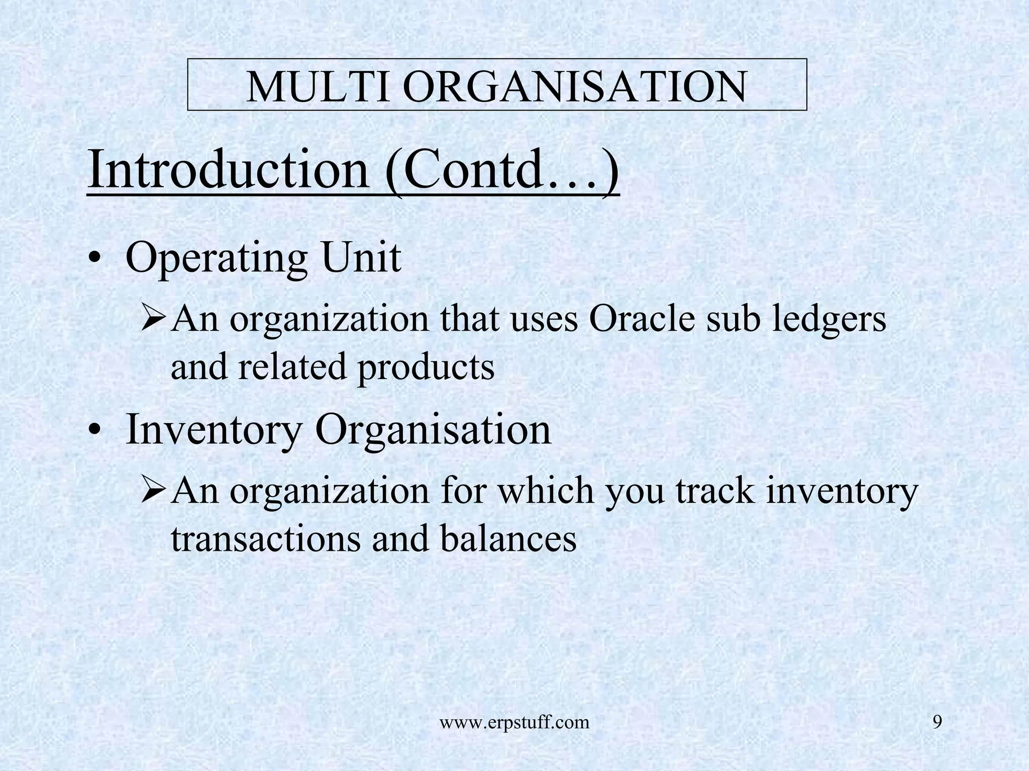 Multi org-r12 | PDF