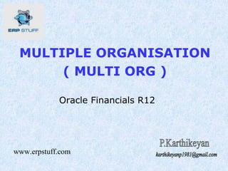 Multi org-r12 | PDF
