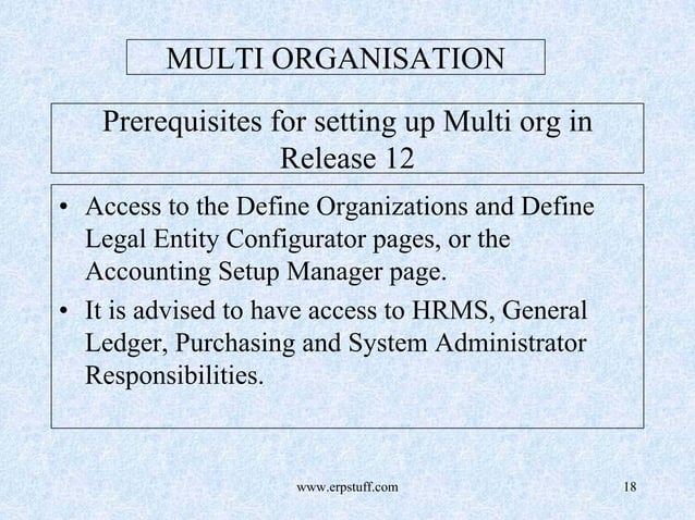 Multi org-r12 | PDF
