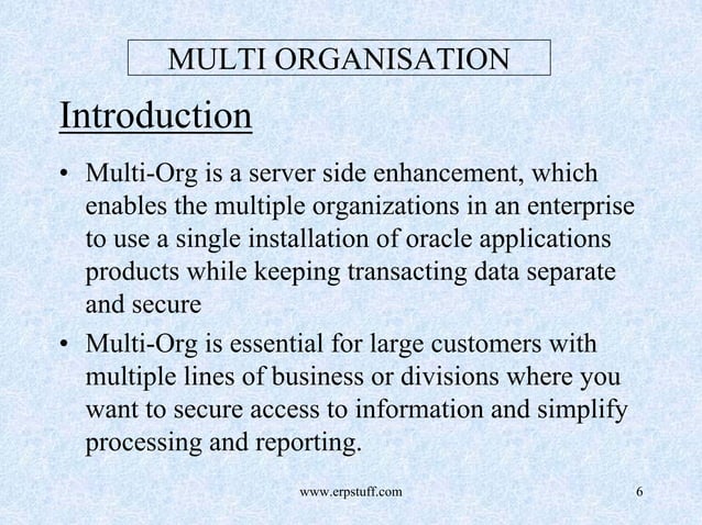 Multi org-r12 | PDF