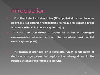Multi pad electrode for effective grasping (2) | PPTX