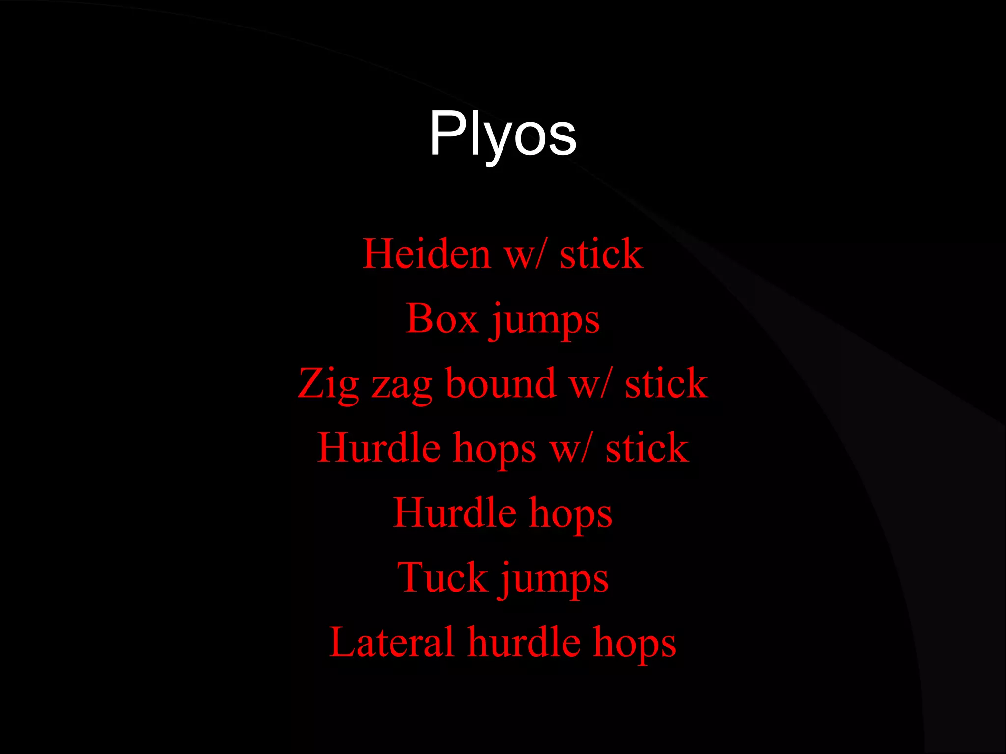 Multi Planar Training | PPT