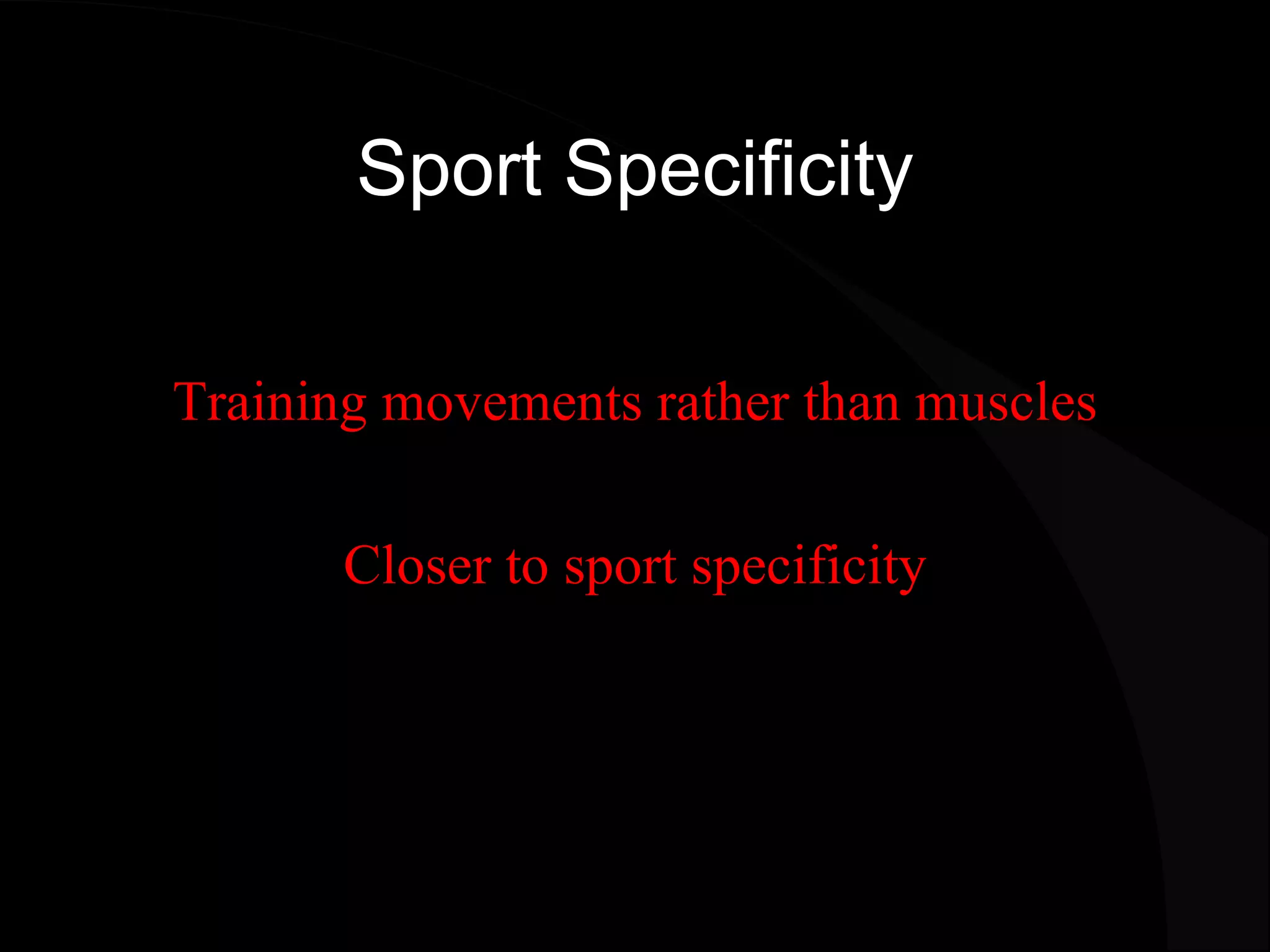 Multi Planar Training | PPT