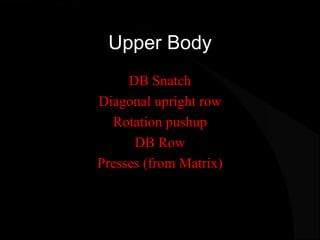 Multi Planar Training | PPT