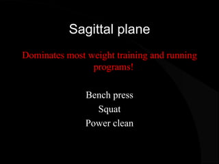 Multi Planar Training | PPT