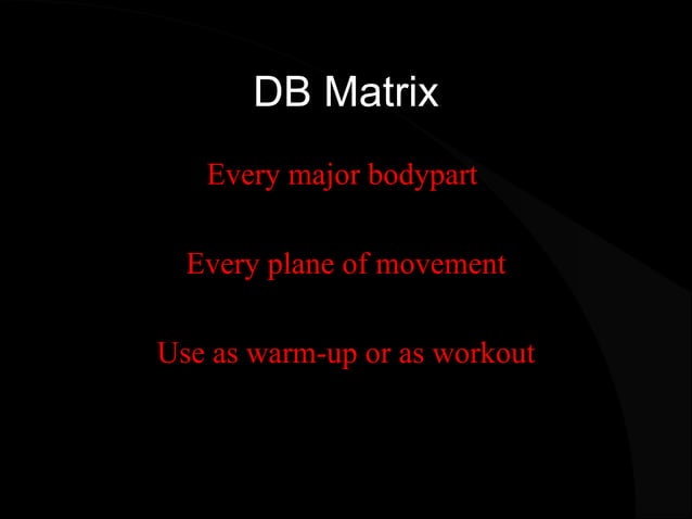 Multi Planar Training | PPT