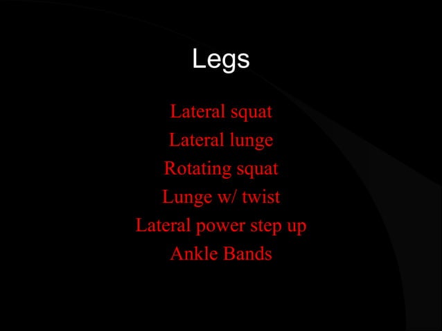 Multi Planar Training | PPT