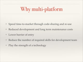 Multi platform development | PDF | Mobile Games | Video Gaming