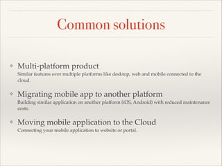 Multi platform development | PDF