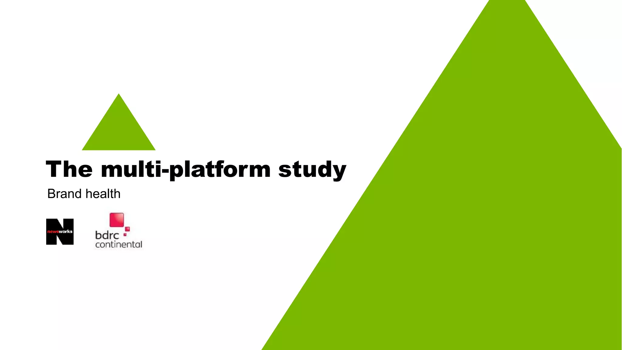 The multi-platform study | PPTX
