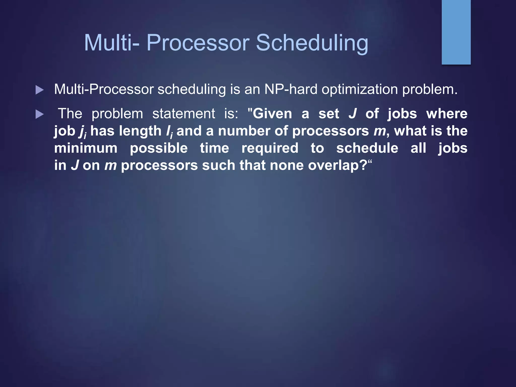 Multi Processor Scheduling Pptx Operating Systems Computer
