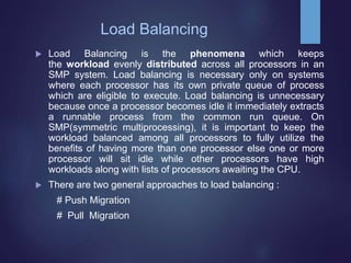 Multi processor scheduling | PPTX