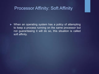 Multi processor scheduling | PPTX