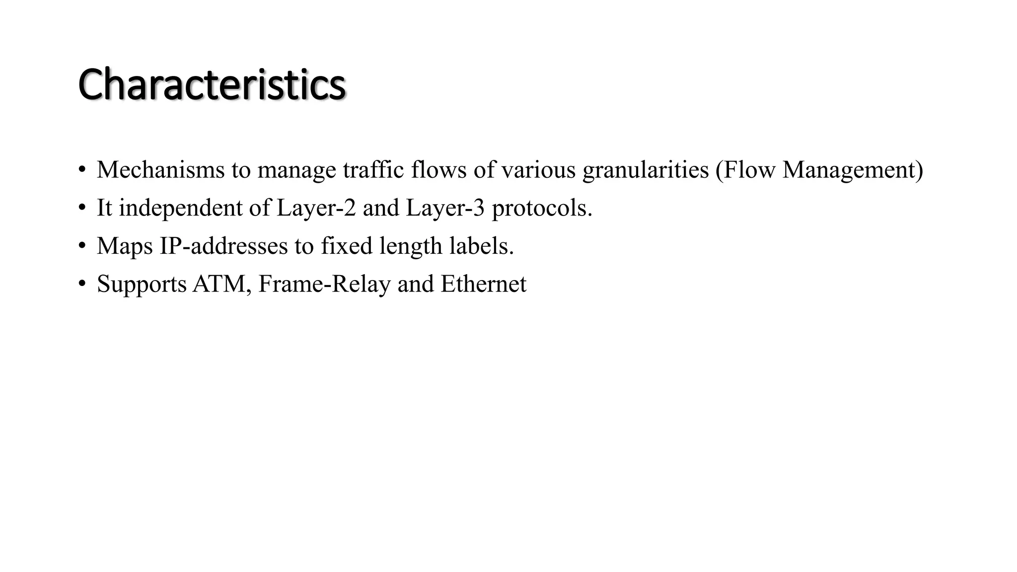 Multi protocol label switching (mpls) | PPT