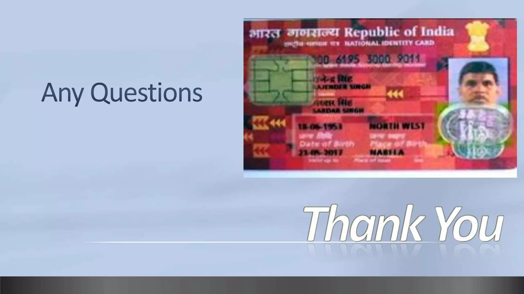 Multi purpose national identity card (mnic) | PPTX