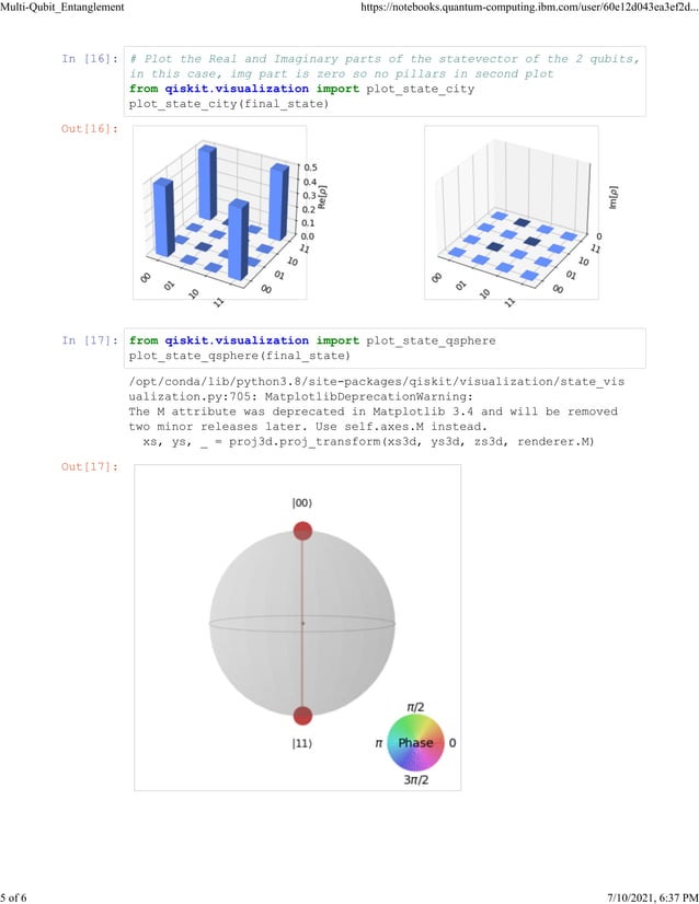 Multi qubit entanglement | PDF