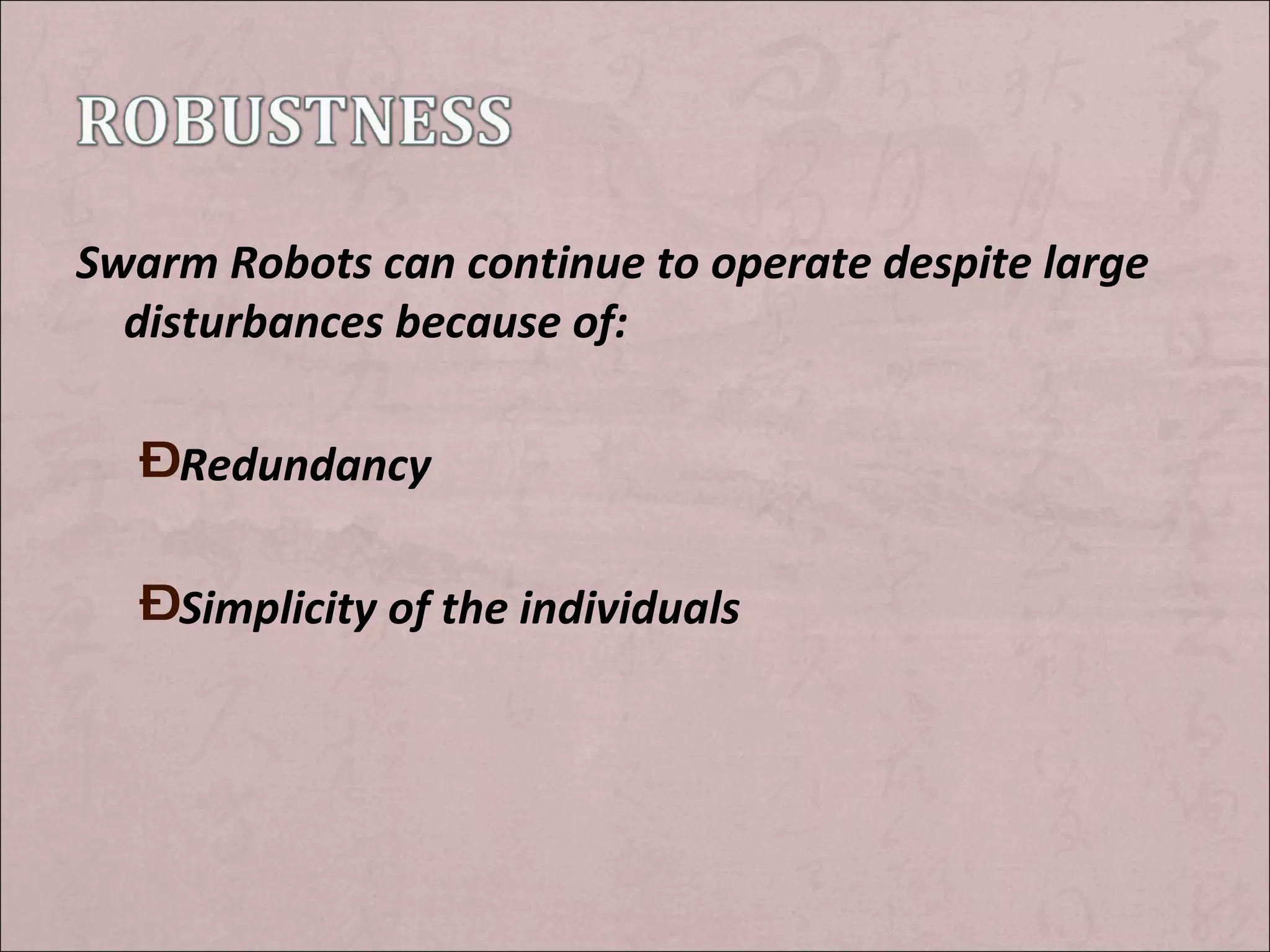 Multi Robot Swarm Systems | PPT