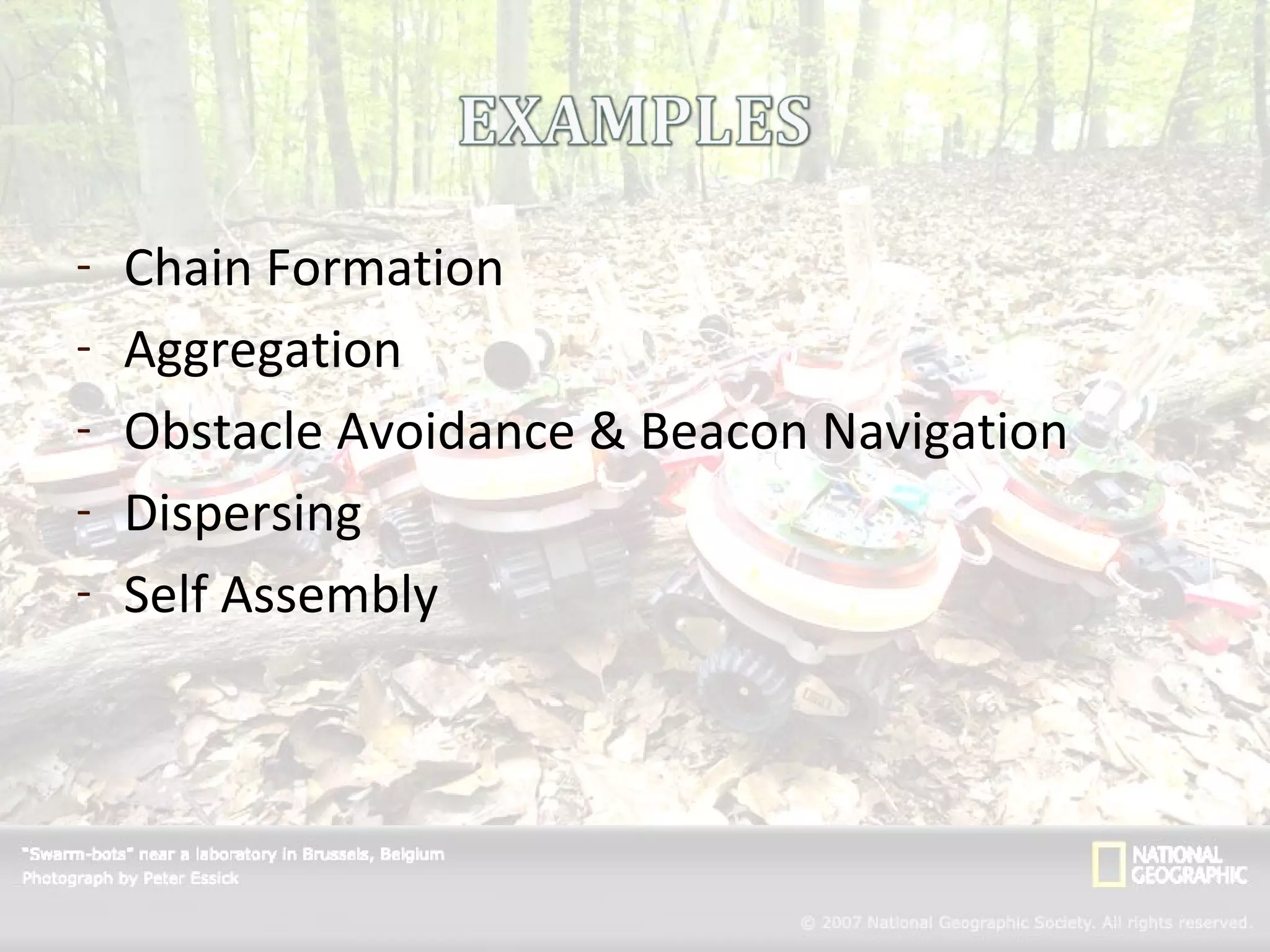 Multi Robot Swarm Systems | PPT