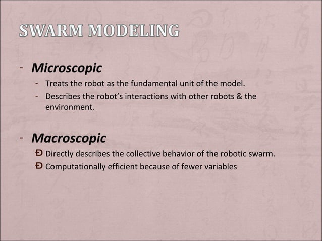 Multi Robot Swarm Systems | PPT