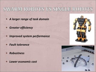 Multi Robot Swarm Systems | PPT