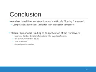 Multi Scale Directional Filtering Based Method for Follicular Lymphoma ...