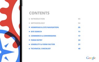 Principles of mobile site design | PDF
