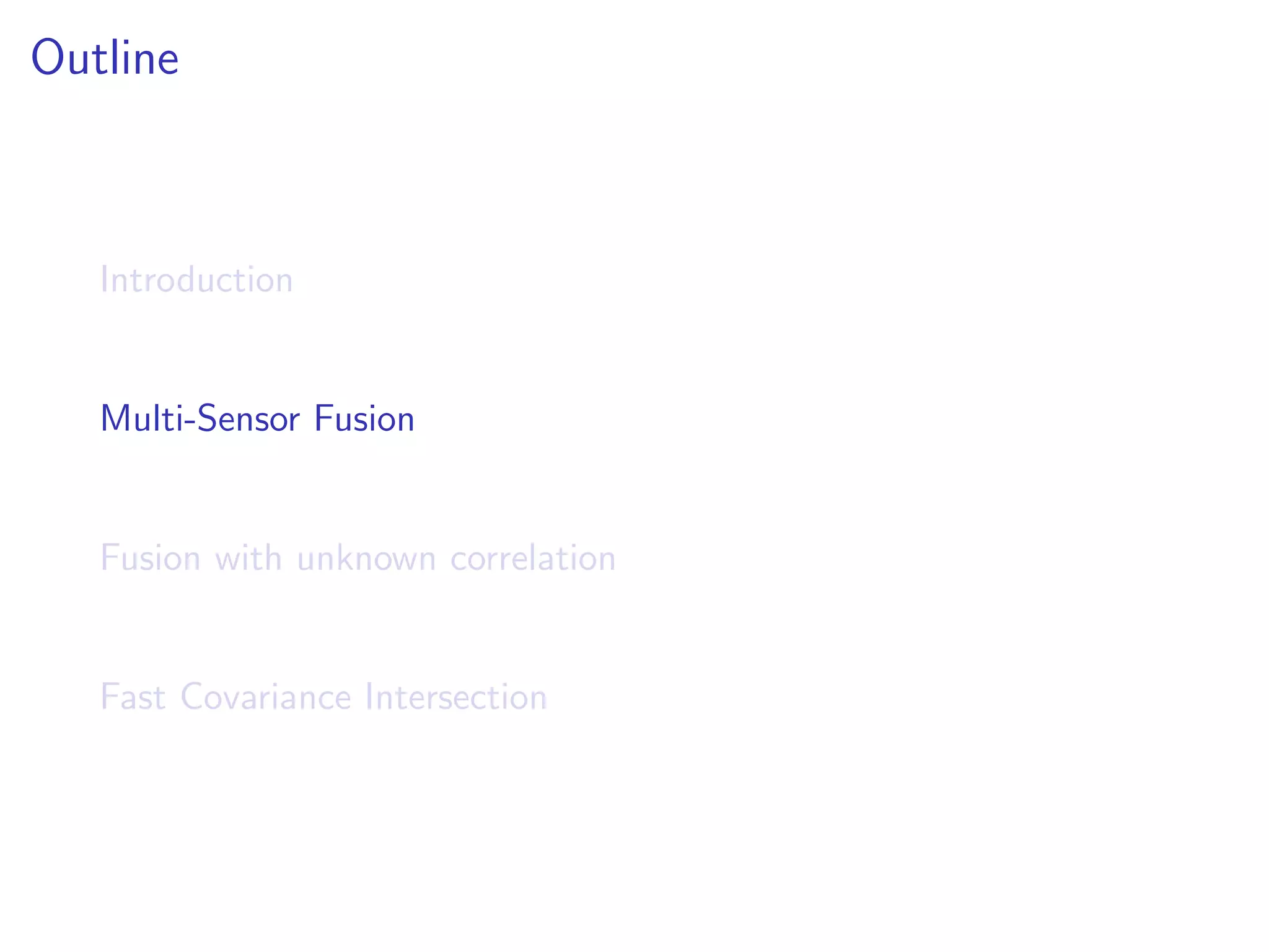 Multi sensor-fusion | PDF