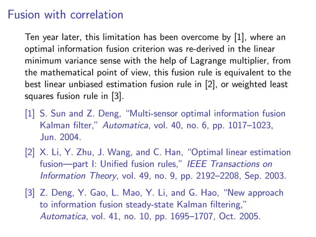 Multi sensor-fusion | PDF | Physics | Science