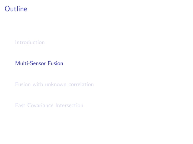 Multi sensor-fusion | PDF | Physics | Science
