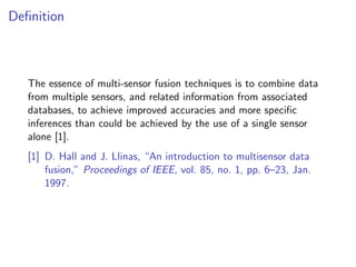 Multi sensor-fusion | PDF