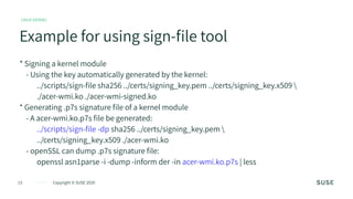 Multi-signed Kernel Module | PPT