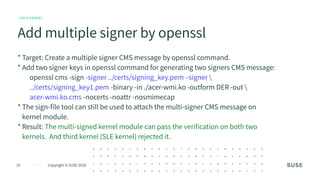 Multi-signed Kernel Module | PDF