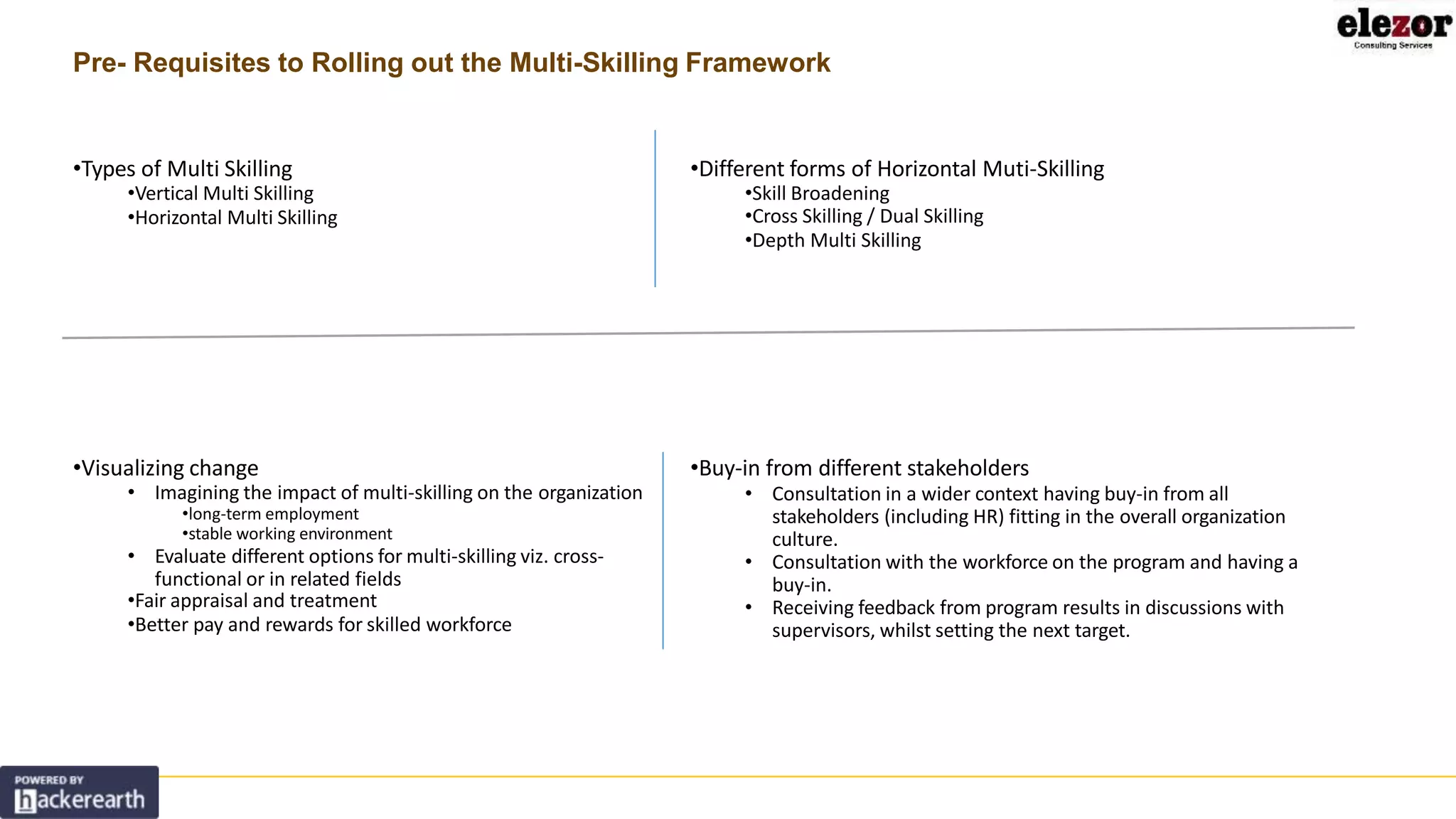 Multi-Skilling: A unique way to train, retain and develop in a ...