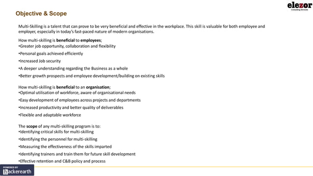 Multi-Skilling: A unique way to train, retain and develop in a ...