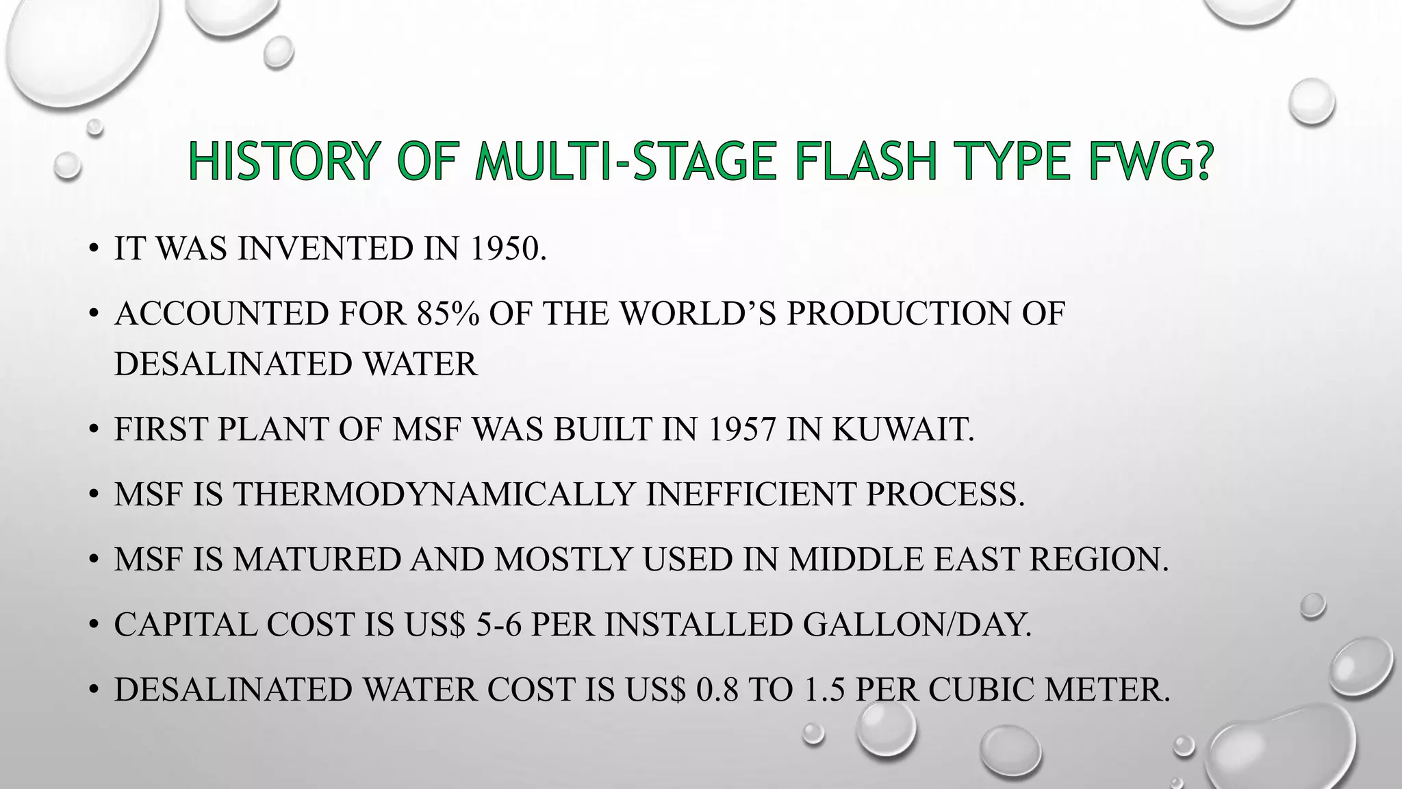 Multi Stage Flash Type Marine Evaporator | PPTX