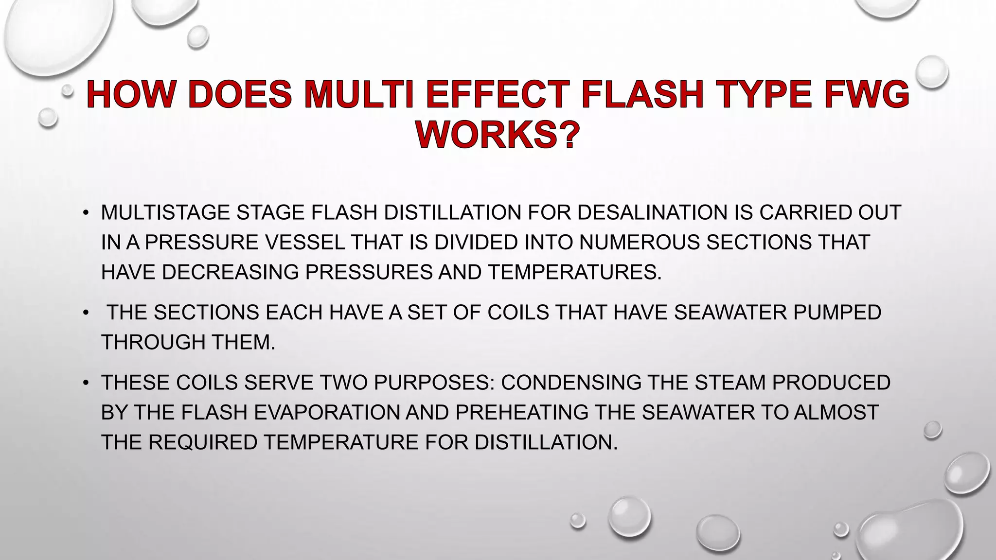 Multi Stage Flash Type Marine Evaporator | PPTX