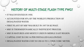 Multi Stage Flash Type Marine Evaporator | PPTX