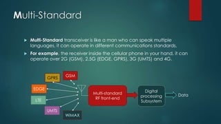 Subsampling Multi-standard receiver design, Part-1 | PPSX