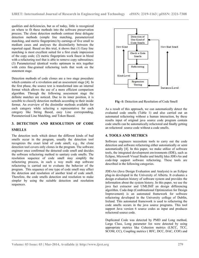 Multi Step Automated Refactoring For Code Smell Pdf Web Development