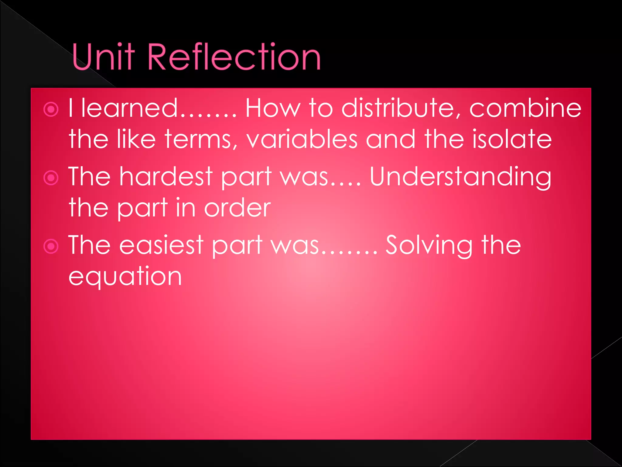 Multi step equation | PPT