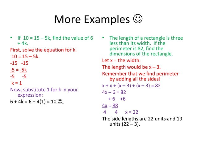 Multi step equations | PPT