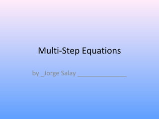 Multi step powerpoint | PPT