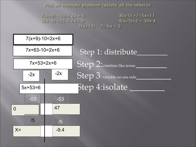 Multi step power point | PPT