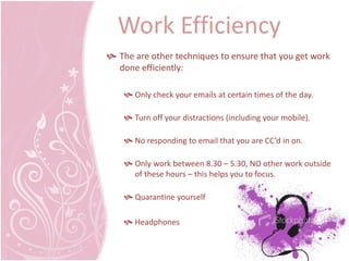 Multi Tasking Tips | PPT