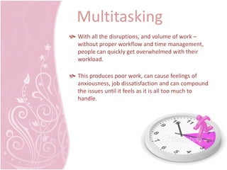 Multi Tasking Tips Pdf