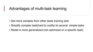 Multi task learning in dnn | PPTX